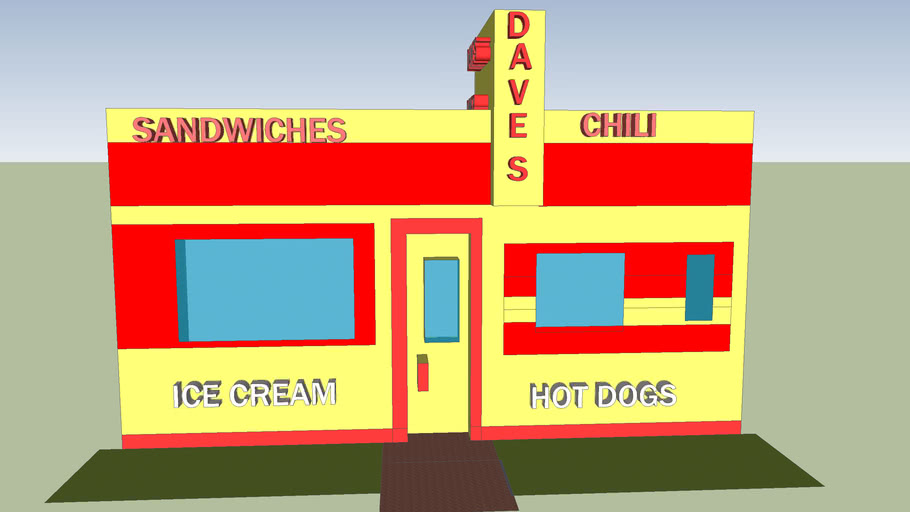 old diner | 3D Warehouse