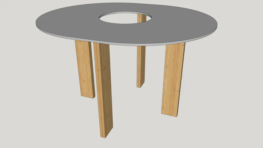 Round Table | 3D Warehouse