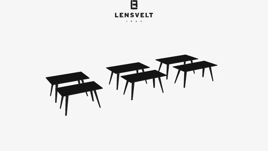 Lensvelt - 2000 Meeting Table | 3D Warehouse