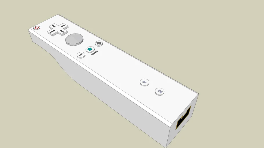 NINTENDO WII CONTROLLER !!! | 3D Warehouse