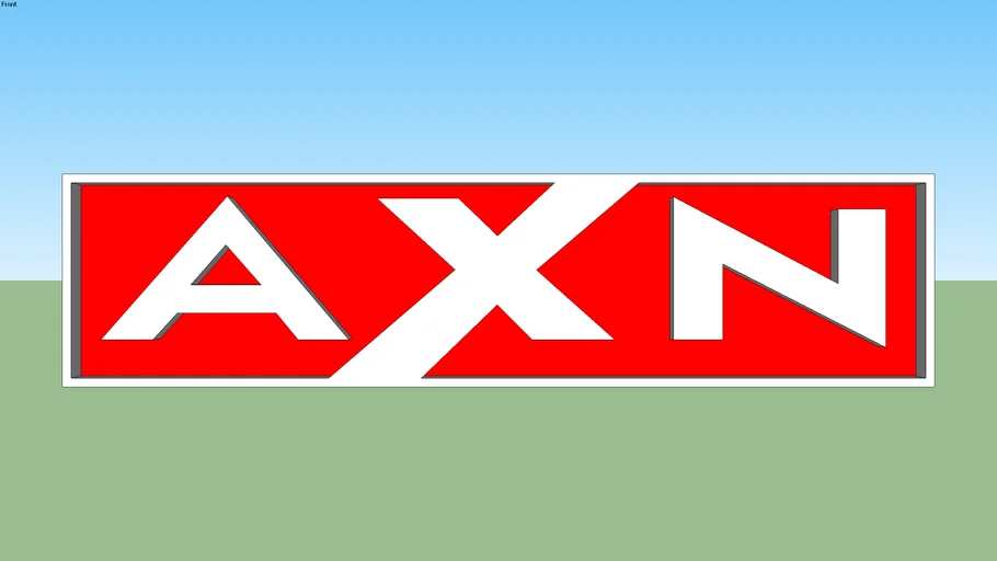 AXN logo | 3D Warehouse