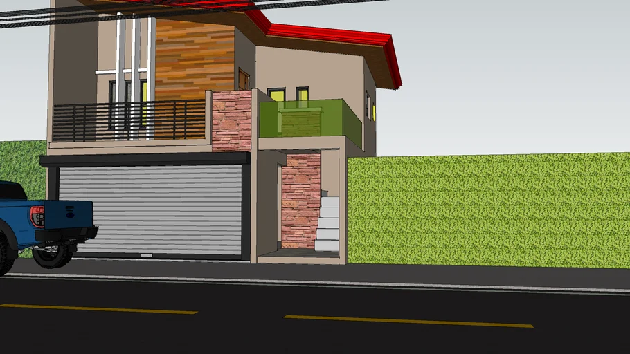 shed type house | 3D Warehouse