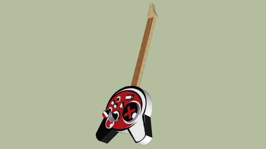 guitar hero ¨BUDCAT¨ guitar | 3D Warehouse