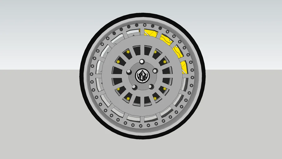 VIP Modular VX-210 Wheel. | 3D Warehouse
