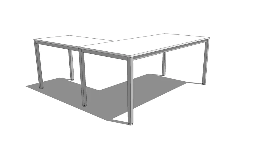 Mesa Euro 5100 con Ala | 3D Warehouse