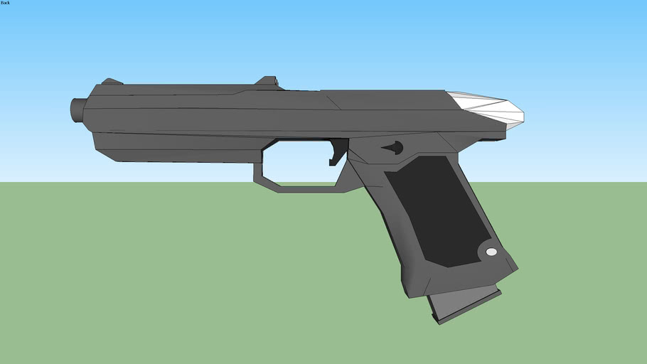 'rapier' ACP .45 pistol | 3D Warehouse