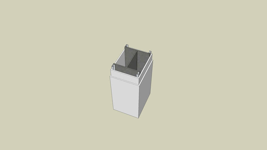 Column Fire Protection, 4 Hours, UL X507 | 3D Warehouse