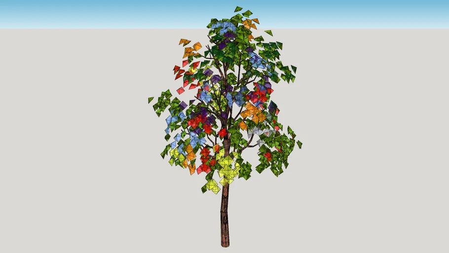 Crystal 3D Tree | 3D Warehouse