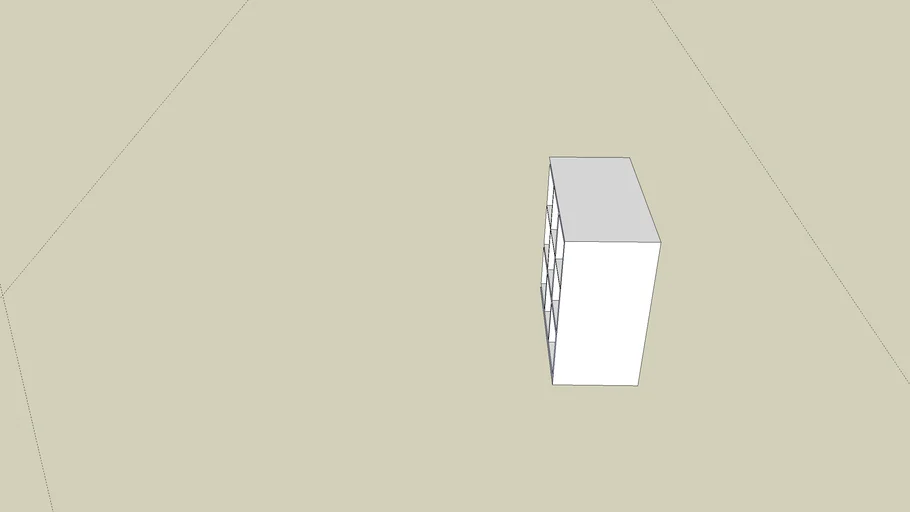 a set of cubby holes | 3D Warehouse
