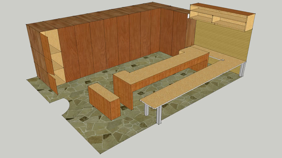 Design of Locker Room | 3D Warehouse