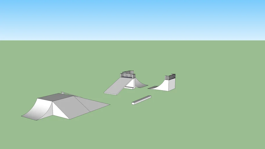 Skatepark! | 3D Warehouse