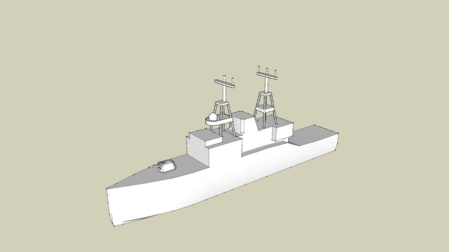 Basic Destroyer | 3D Warehouse