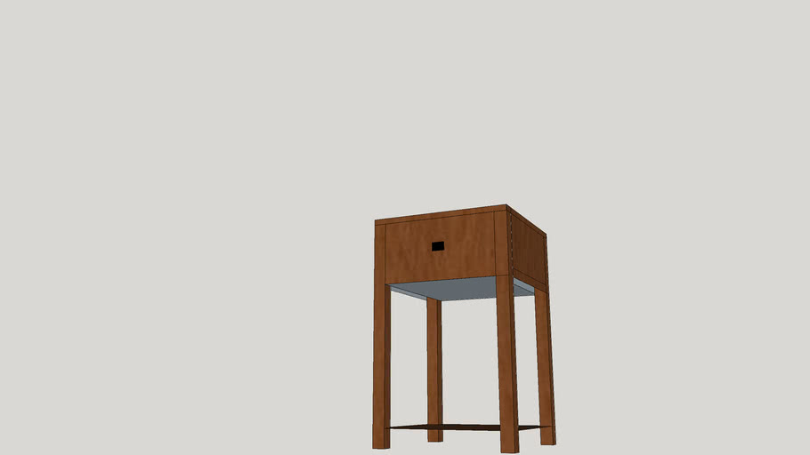 Bedside Table | 3D Warehouse