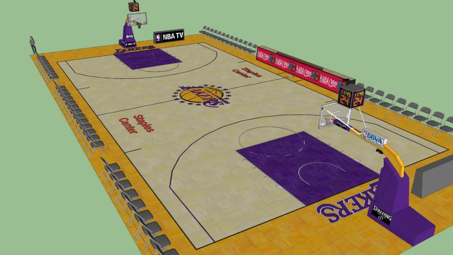 Laker Basketball Court Layout Lakers Unveil Brand New LA Inspired NBA