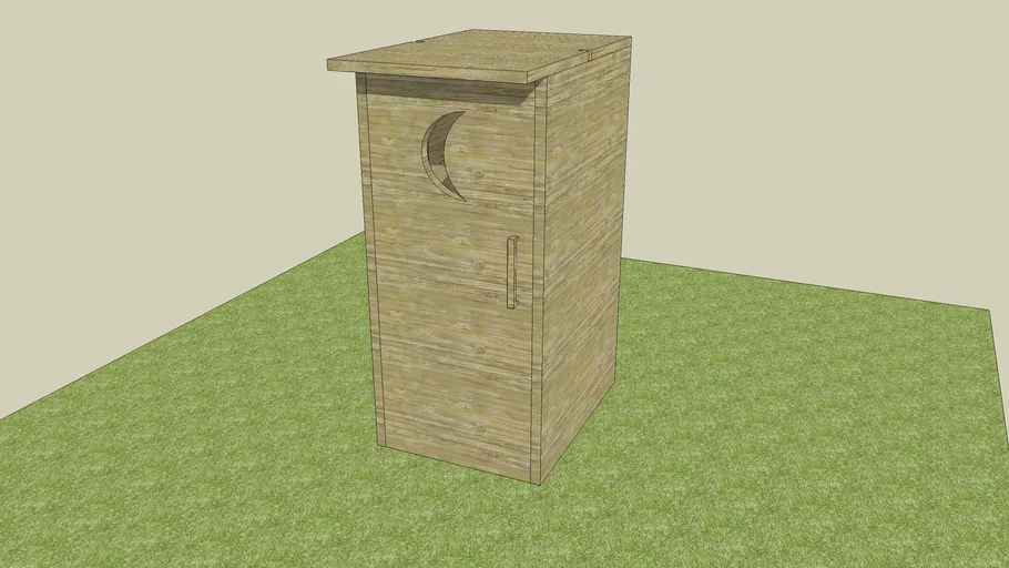 Outhouse(with interior) | 3D Warehouse
