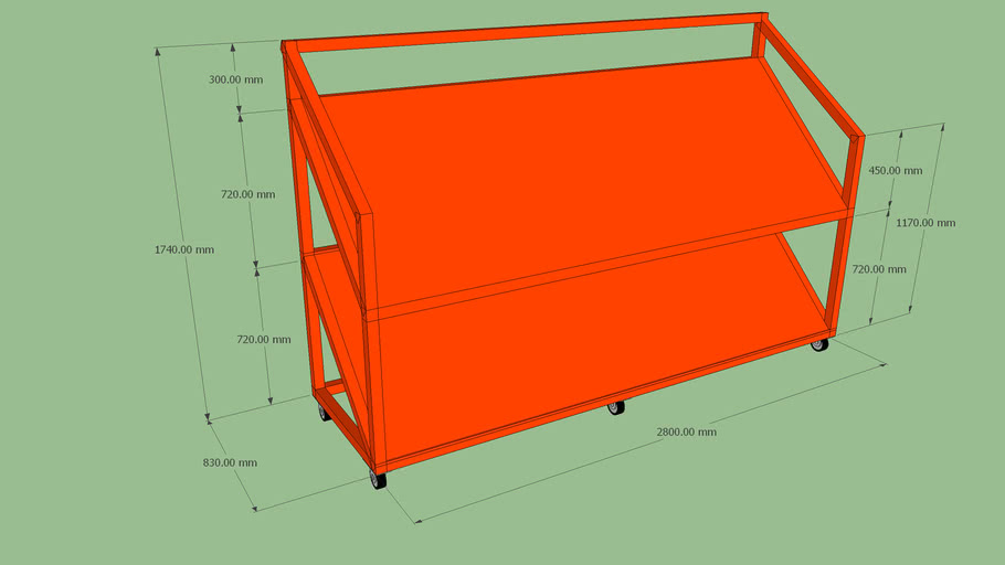 sorting rack | 3D Warehouse