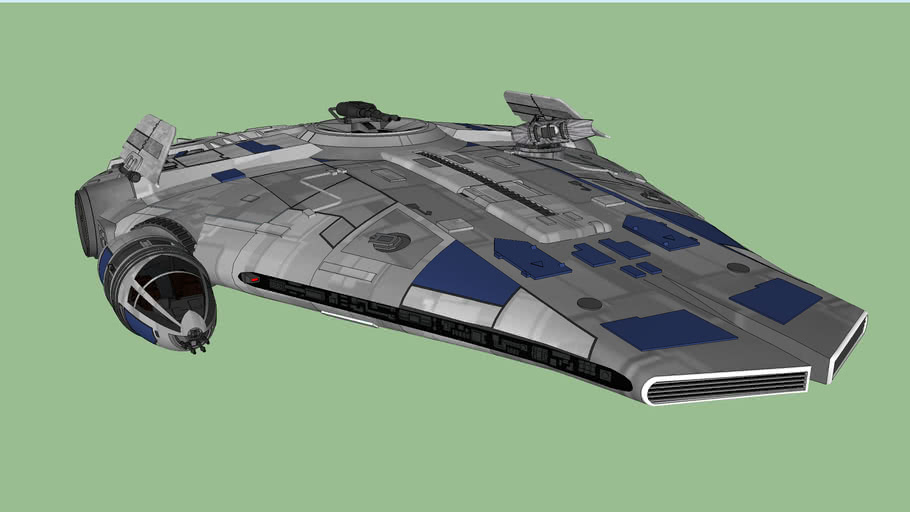 Star Wars Light Freighter: The 'Scoundrel's Luck' | 3D Warehouse