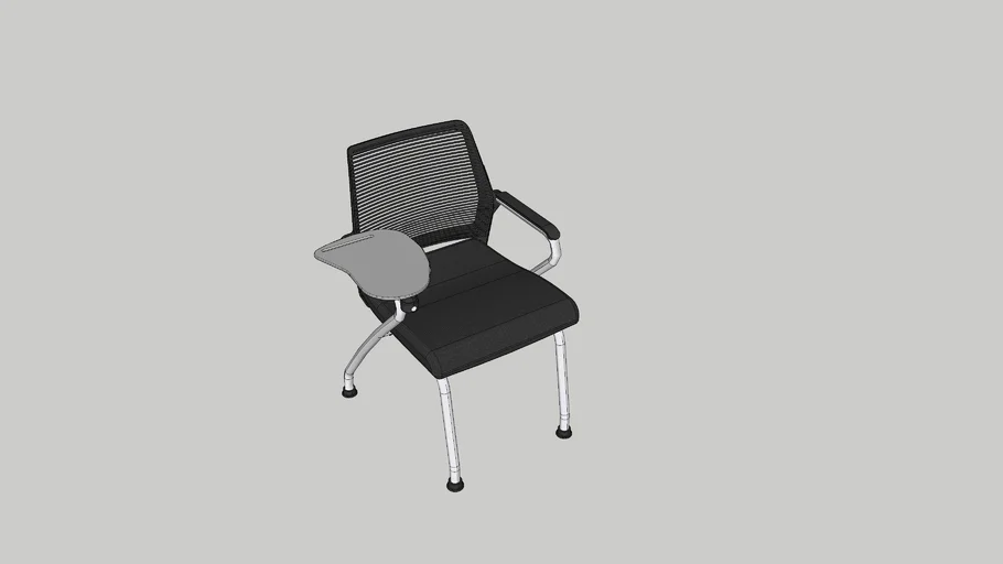 Forum Writing Desk Chair | 3D Warehouse