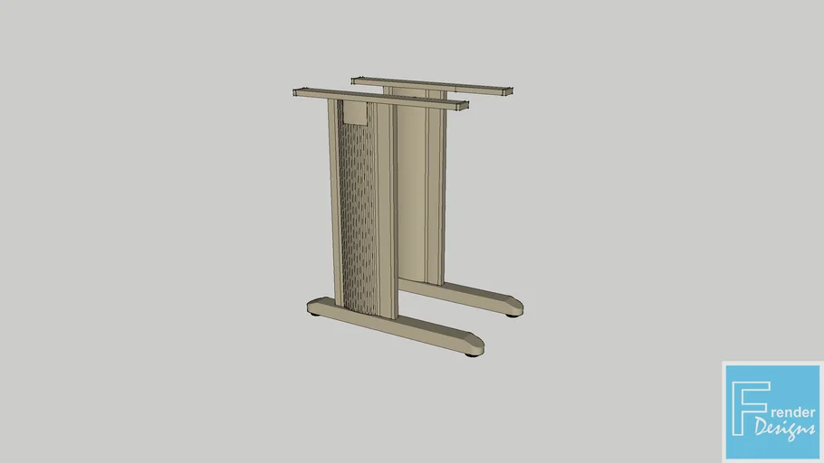 GENESIS DESK LEGS | 3D Warehouse
