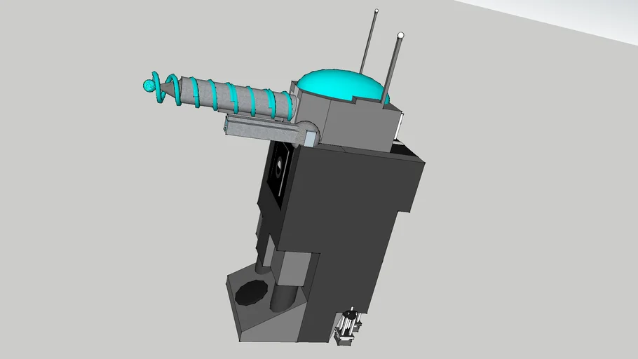 Unmanned Laser Turret Version 2.0 | 3D Warehouse
