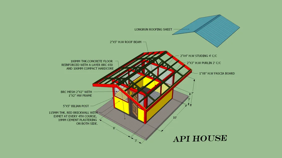 api house | 3D Warehouse