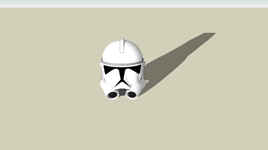 Clone Trooper Helmet | 3D Warehouse