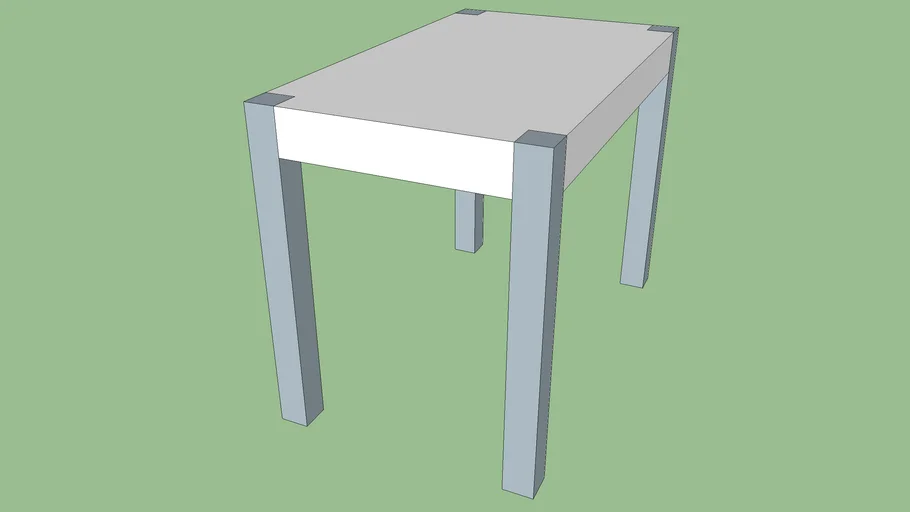 Better table for davis la ninja | 3D Warehouse