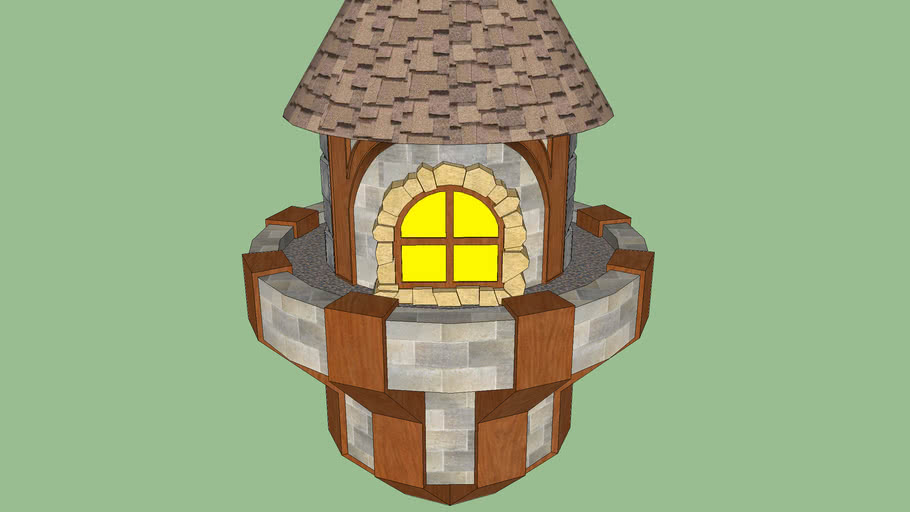 Little Floating Mage Tower | 3D Warehouse