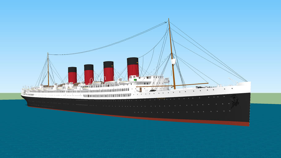 SS France | 3D Warehouse