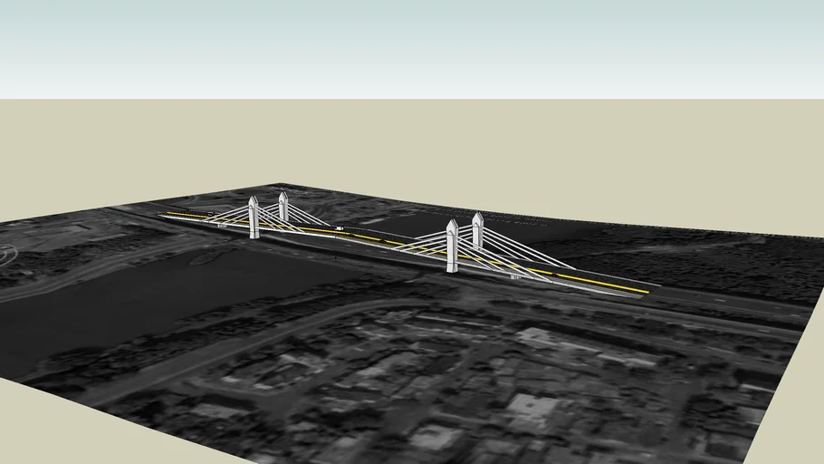 Puente Juan Bosch | 3D Warehouse