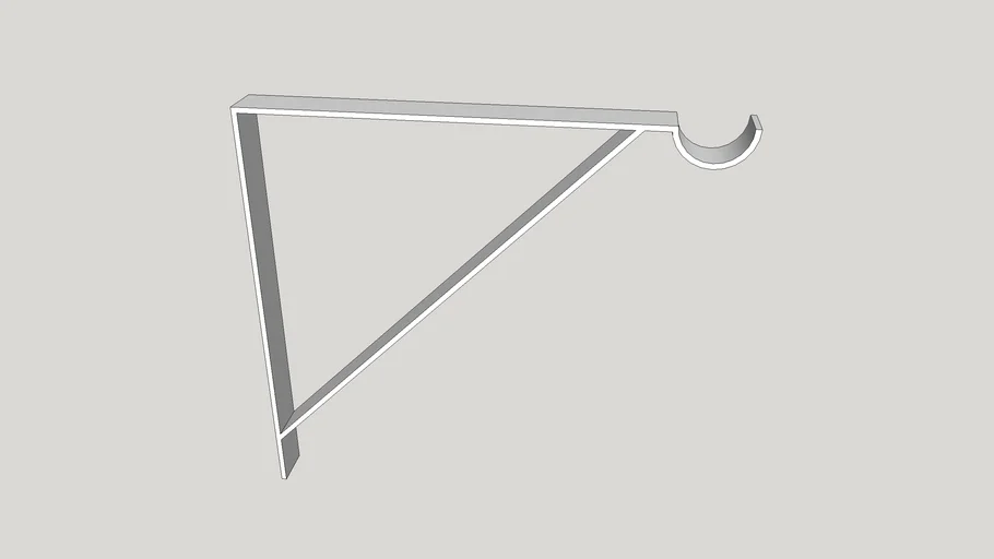 Closet Rod Support | 3D Warehouse