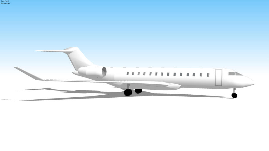 Bombardier Global Express 7000 (2020) Template | 3D Warehouse