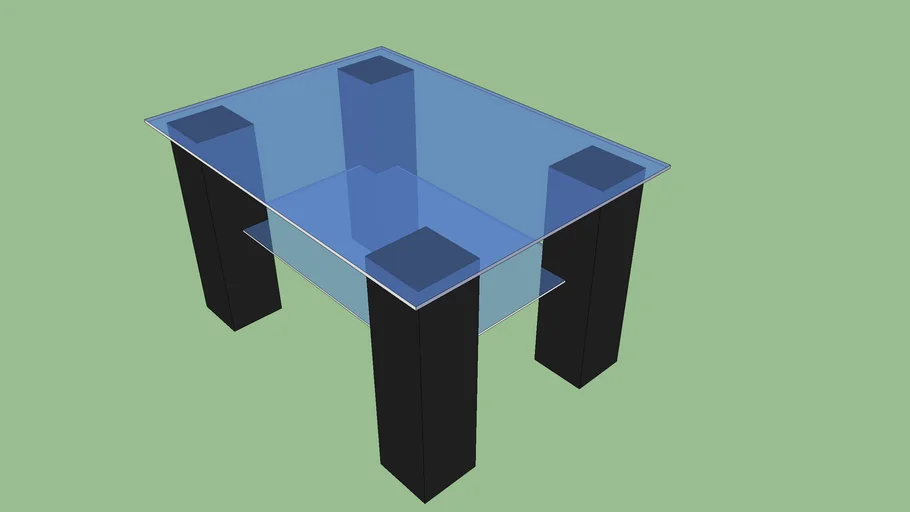 Glass Table | 3D Warehouse