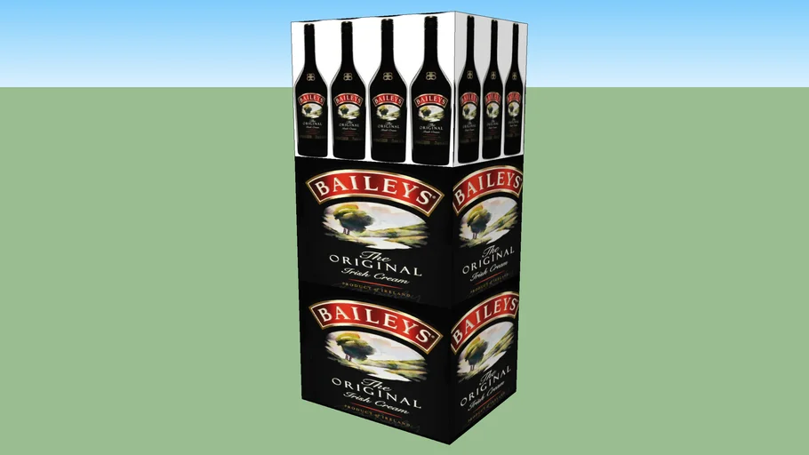 Bailey's 3 Case Stacker | 3D Warehouse