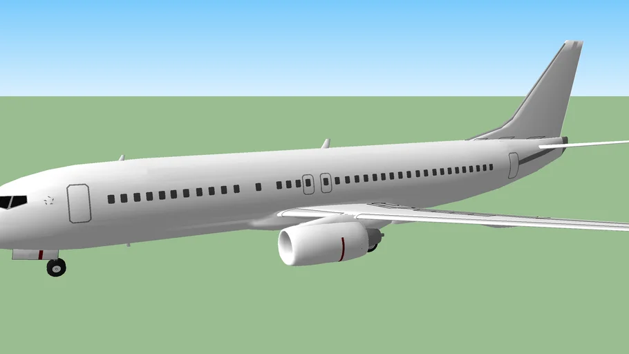 Template - Boeing 737-400. | 3D Warehouse