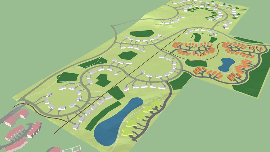 Prefurbia Massing Example: Stone Ridge Estates – Polson, Montana | 3D ...