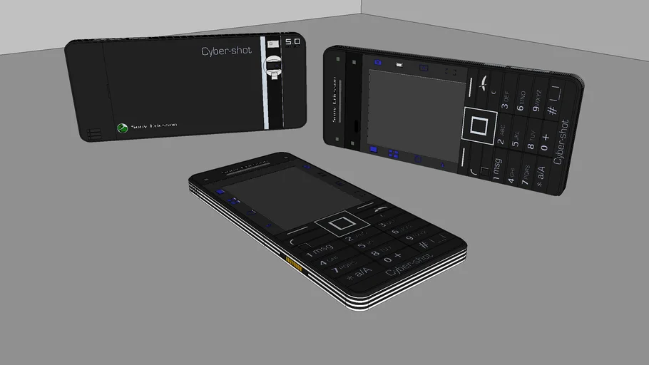Sony Ericsson C902 - Most detailed on Warehouse! | 3D Warehouse