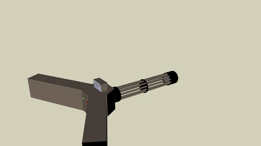Minigun | 3D Warehouse