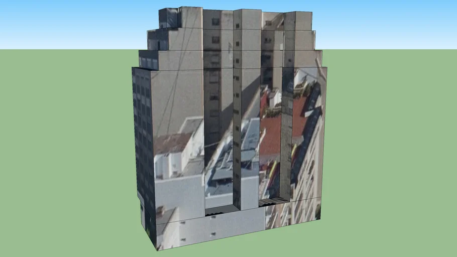 Edificio en Córdoba, Mar del Plata, Buenos Aires, Argentina | 3D Warehouse
