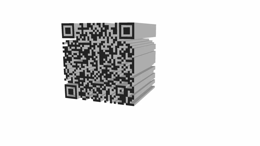 3D Qr Code | 3D Warehouse