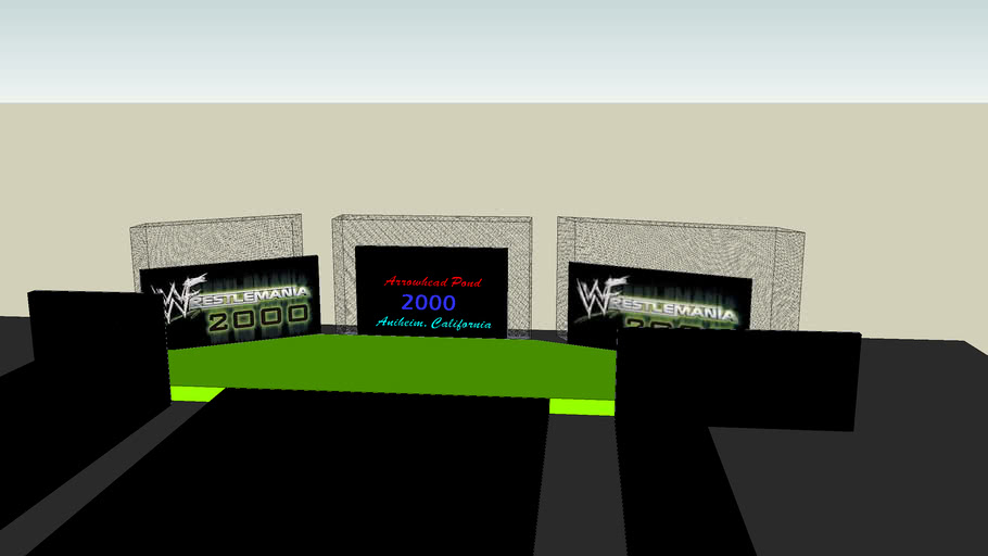 Wrestlemania 2000 | 3D Warehouse
