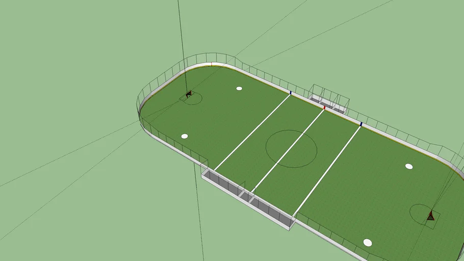 Box Lacrosse Field | 3D Warehouse