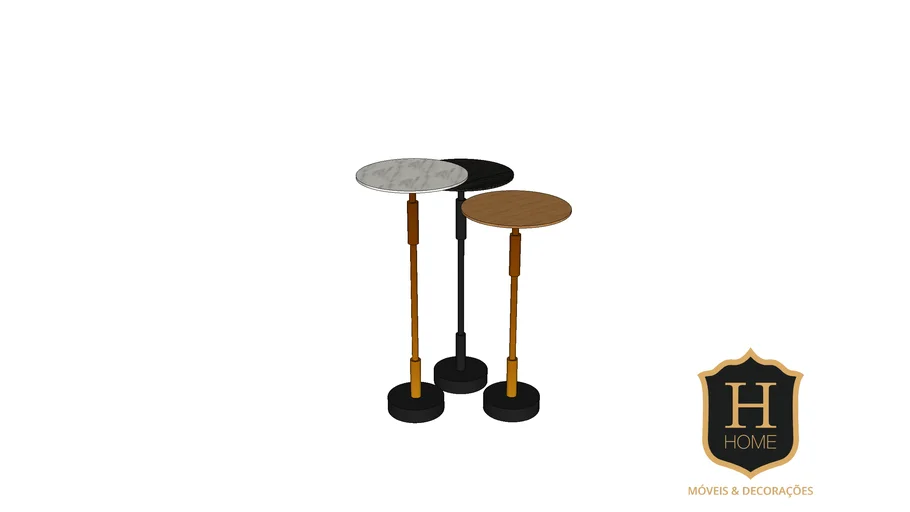 MESA LATERAL - URBANA MINIMAL 250 | 3D Warehouse