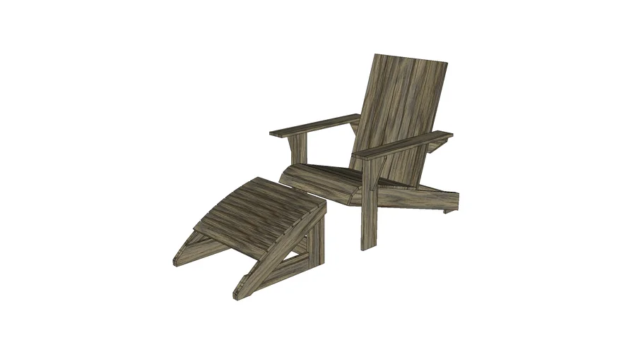 Adirondack chair | 3D Warehouse