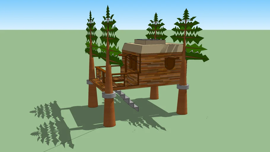 Treehouse with... | 3D Warehouse