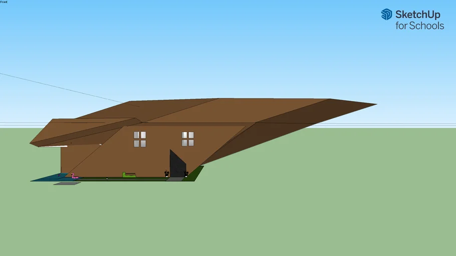 Geometric house | 3D Warehouse