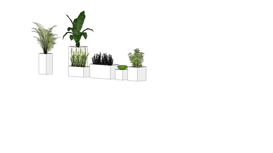balcony planters.skp | 3D Warehouse