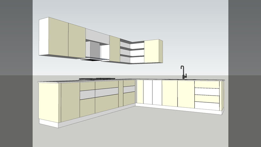 modular kitchen | 3D Warehouse