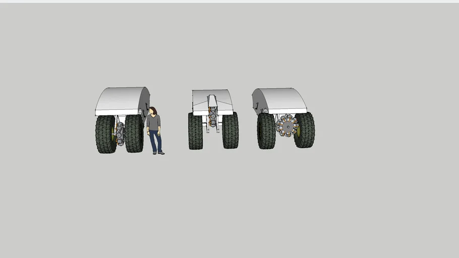 radial car-cycle | 3D Warehouse