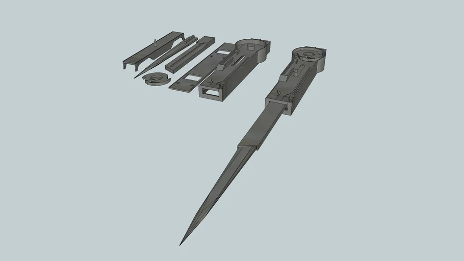 Assassin's Creed Hidden Blade | 3D Warehouse